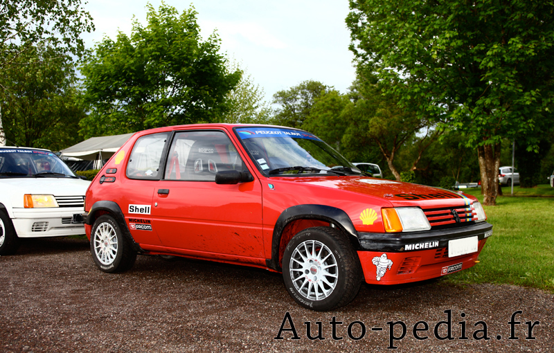 25 ans de la 205 Rallye et 10 ans du 205 Rallye Club de France