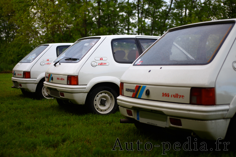 25 ans de la 205 Rallye et 10 ans du 205 Rallye Club de France